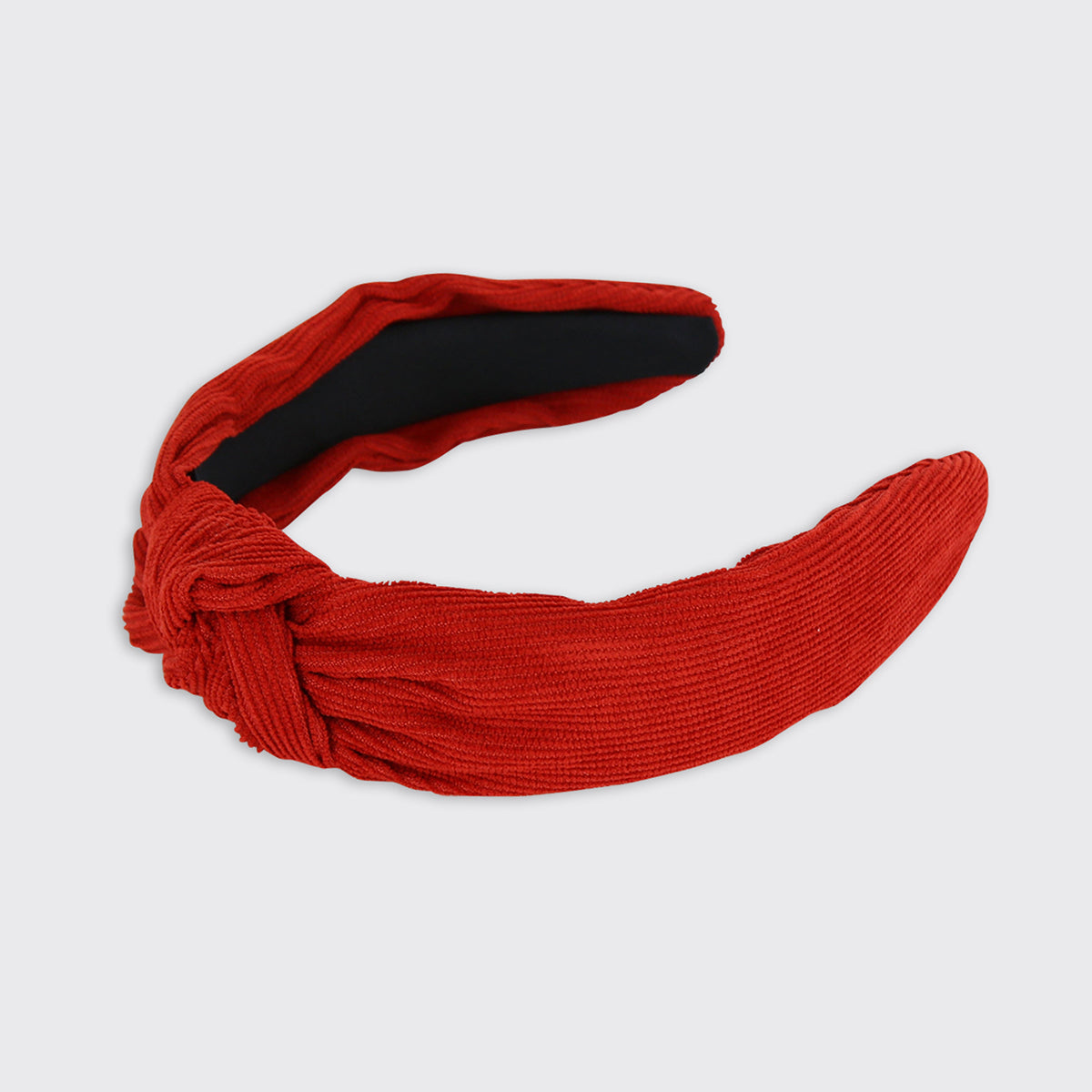 Cord Wide Headband - Rust – Millie Mae