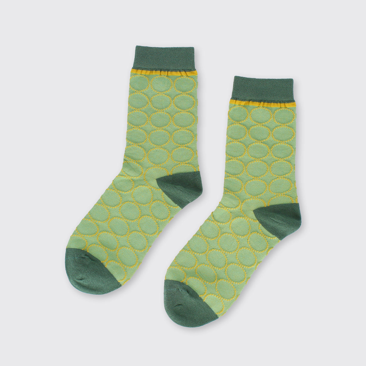 Retro Ring Socks- Green – Millie Mae